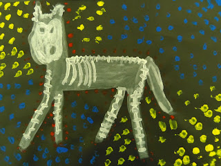 Art Kids of Benavidez Elementary: Aboriginal X-Ray Paintings