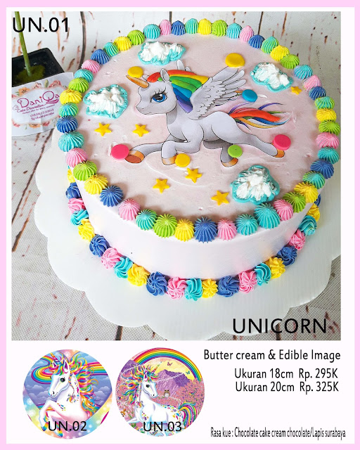Sweety by Daniqa: Kue Ulang Tahun Unicorn