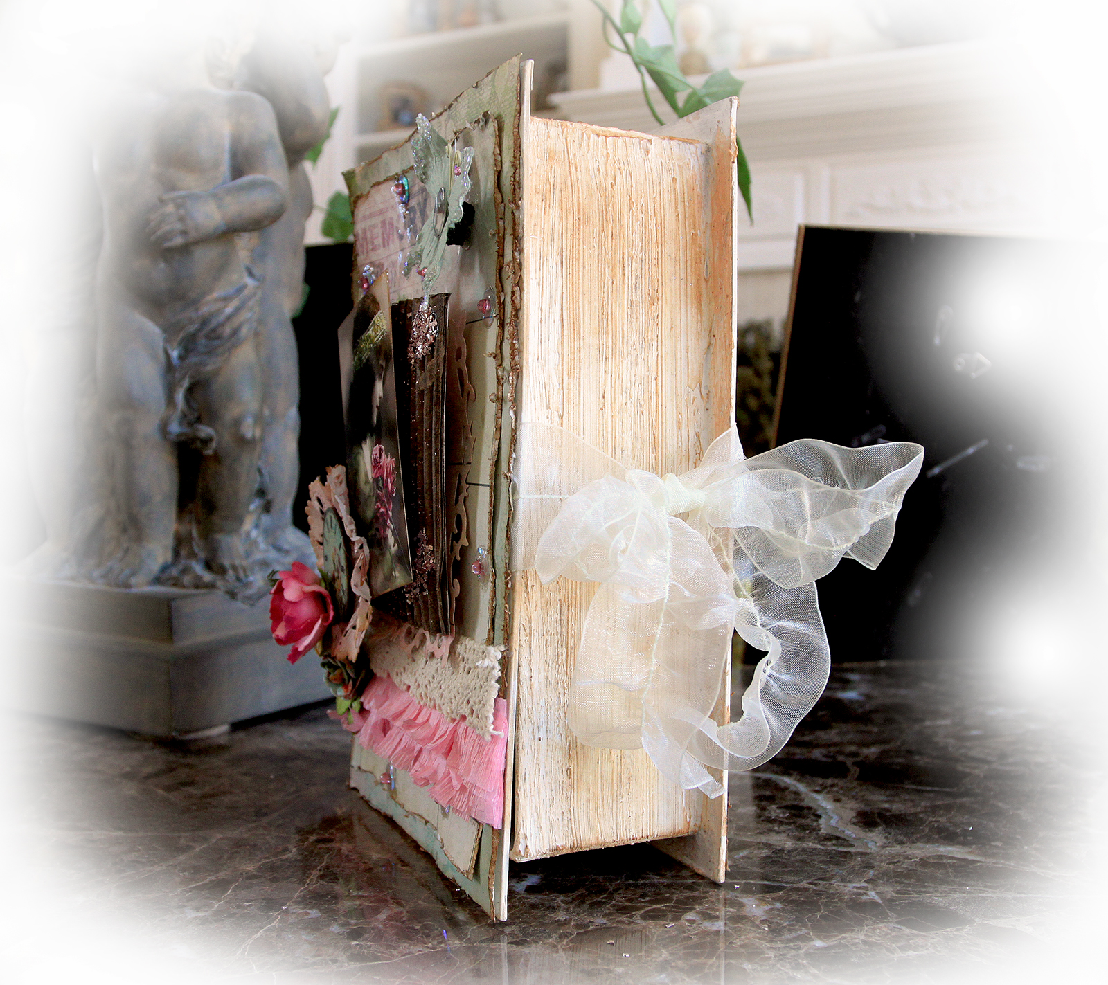 My Glitter Coated Life: Altered Memory Book Box