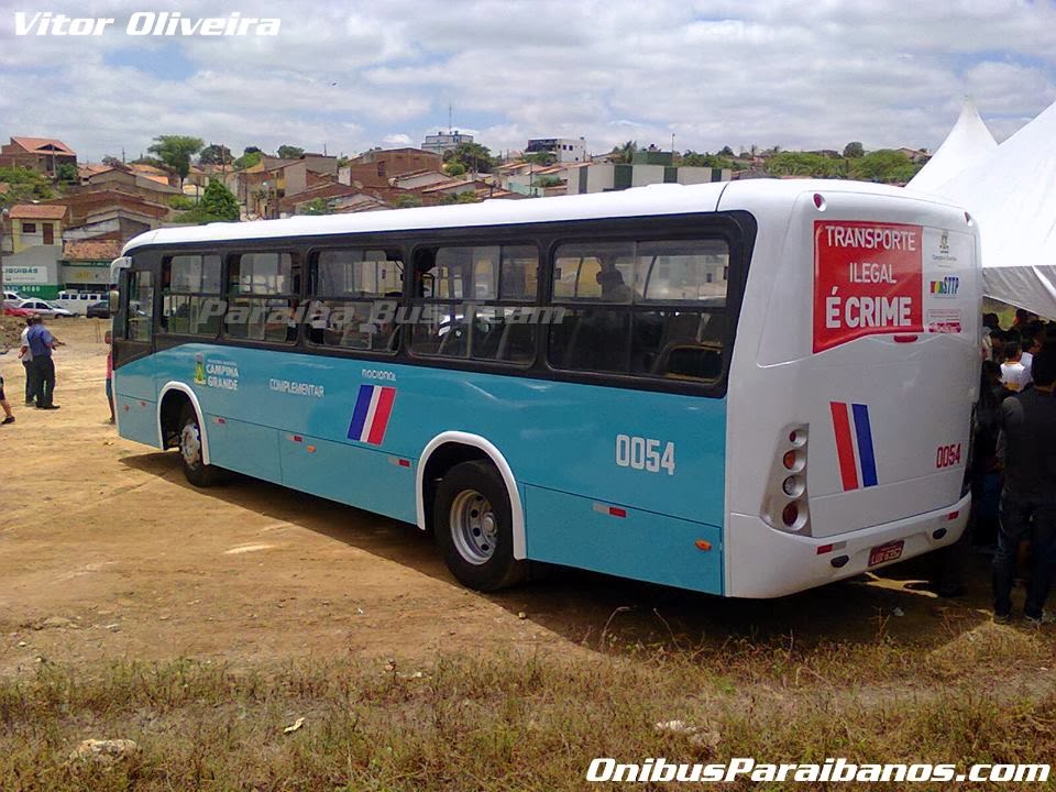 A volta dos azulões de Campina Grande - Ônibus & Transporte