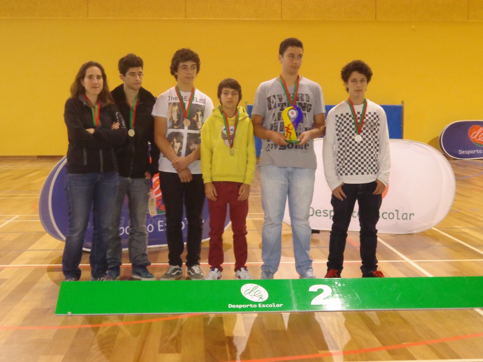 Desporto Escolar Agrupamento Escolas Rio Arade: Campeões Nacionais