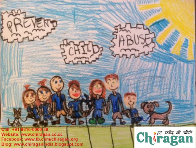 Chiragan चिरागन: Stop Child Abuse Drawing by A Child :chiragan