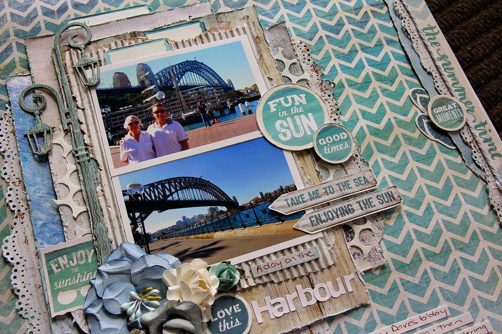 Lou's World: Kaisercraft DT - Sandy Toes