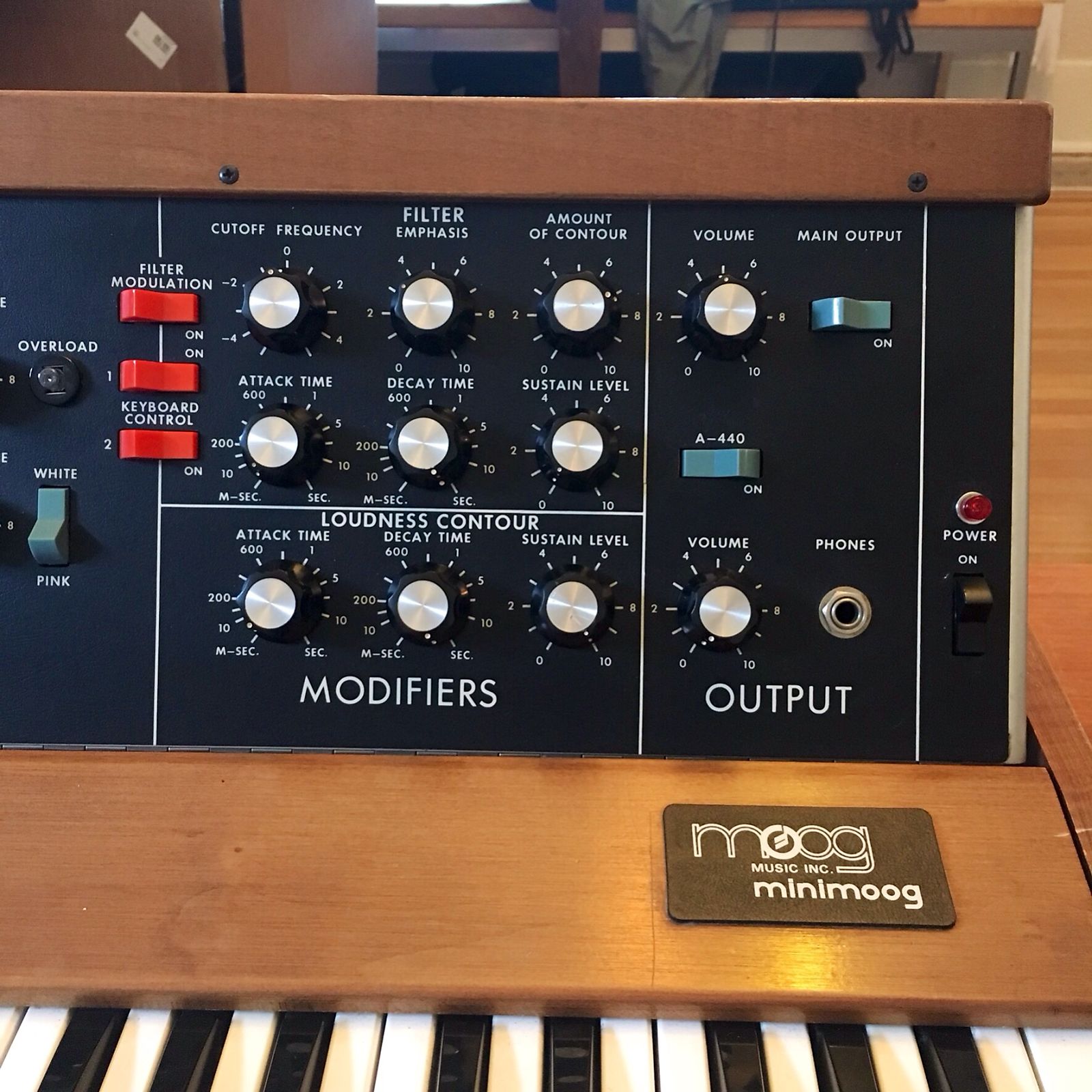 MATRIXSYNTH: Vintage Moog Minimoog Model D SN 9003 w/ MIDI
