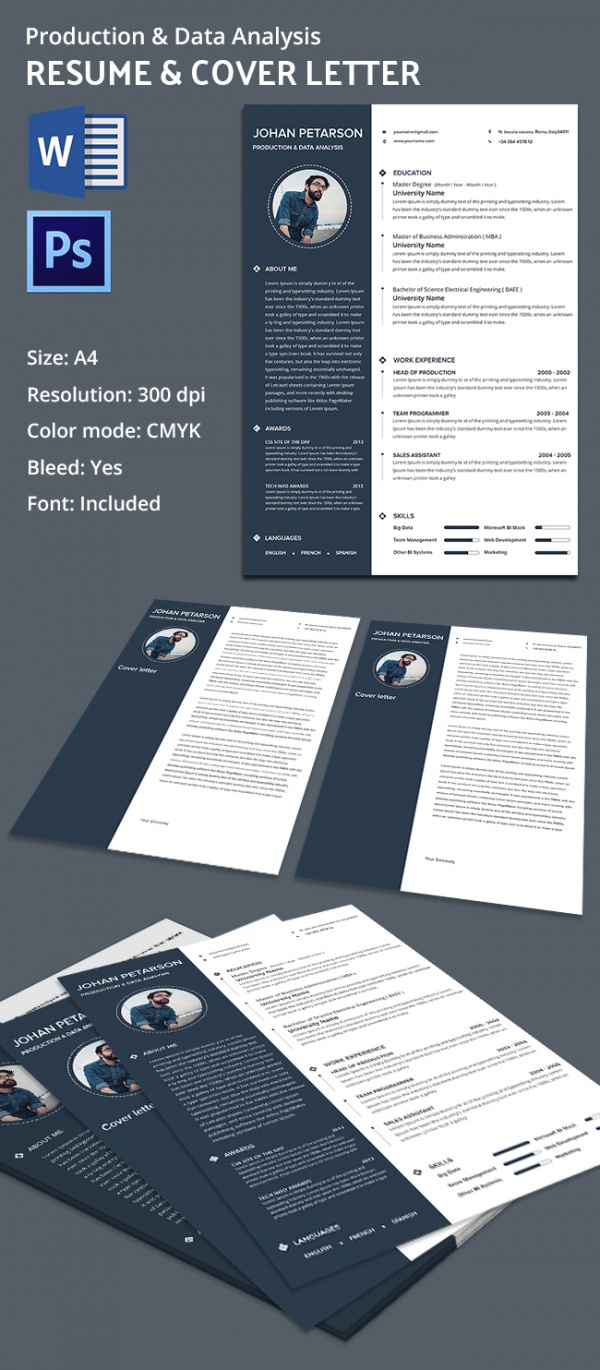 5 Meilleurs CV Tendance 2017 Gratuit - Format Word - meilleur CV