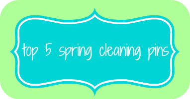 style & {im}perfection: top 5 spring cleaning pins