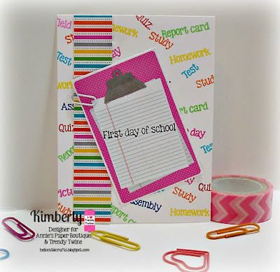 Kimberly's Crafty Spot: Back to School Project Life cards featuring APB ...