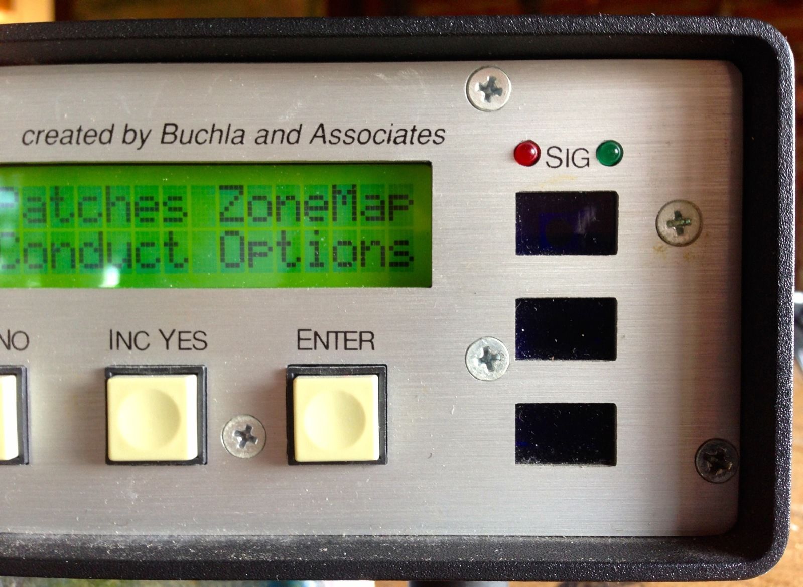 MATRIXSYNTH: Buchla Lightning MIDI controller with 2 wands