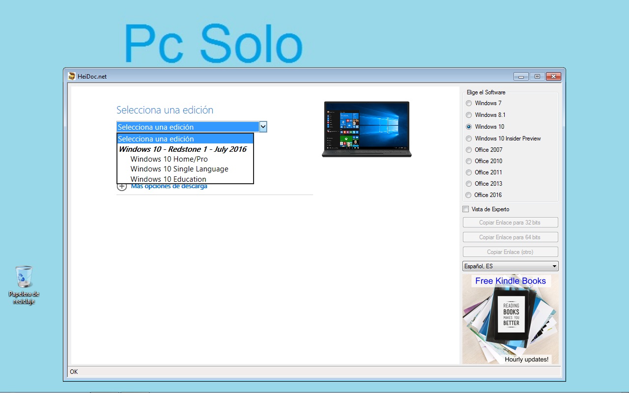 Pc Solo - Software, novedades y trucos para windows: Isos Oficiales de ...