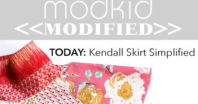 MODKIDBOUTIQUE: Modkid Modified: Kendall Skirt Simplified