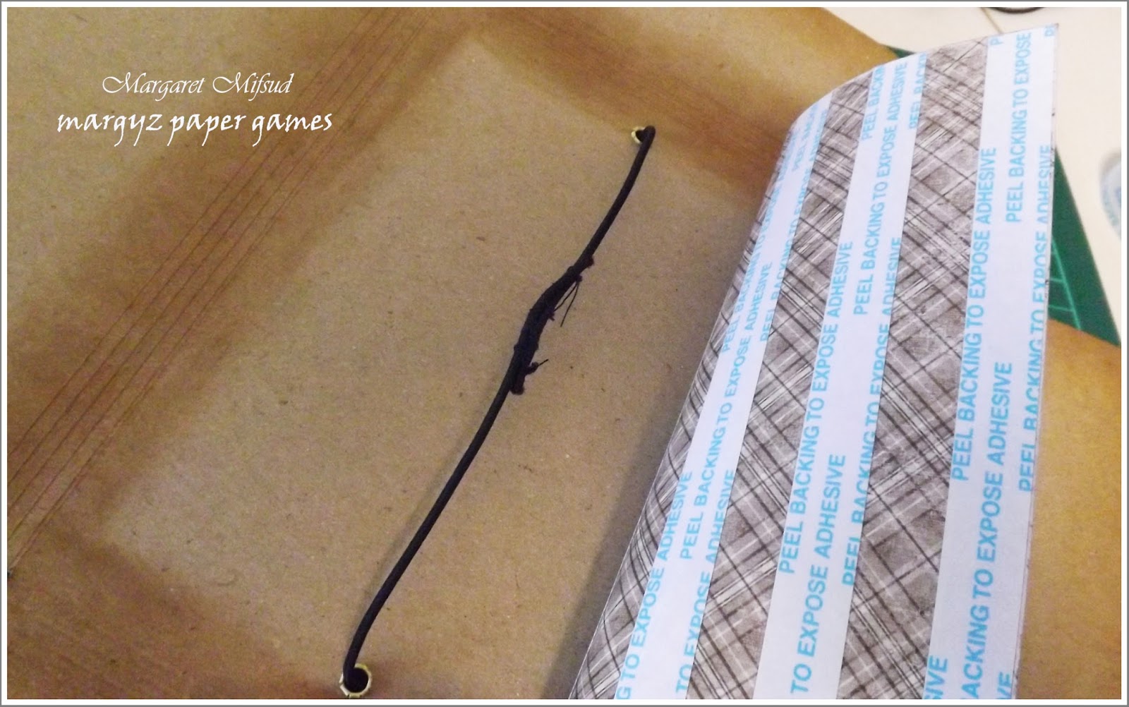 Margyz Paper Games: Photo Folio - Step by Step Tutorial - Part #2