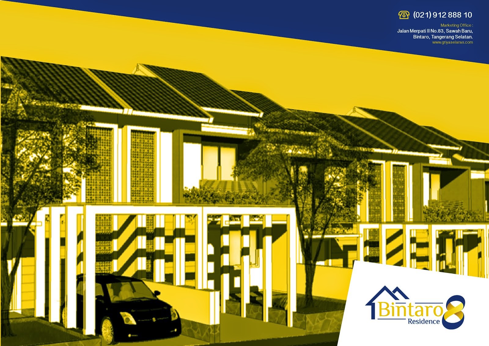 RUMAH TOWN HOUSE BINTARO 8 RESIDENCE