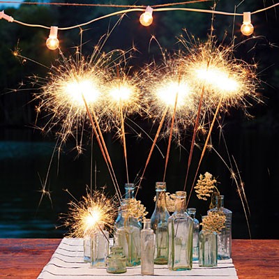 ViP Wedding Sparklers: Wedding Sparkler Centerpieces