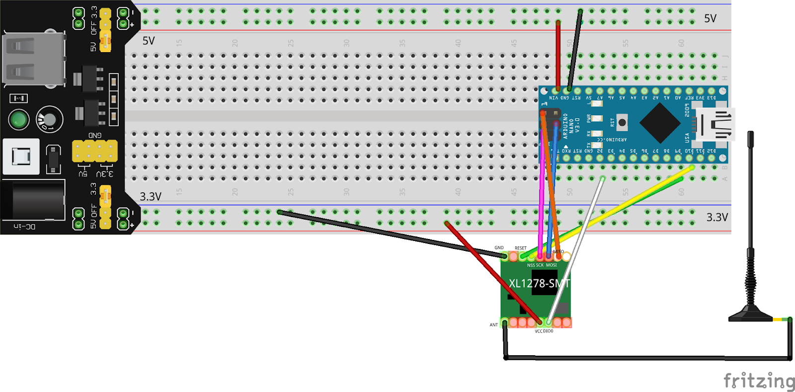 Von Sodbrennen bis Uralit: Arduino und XL1278-SMT