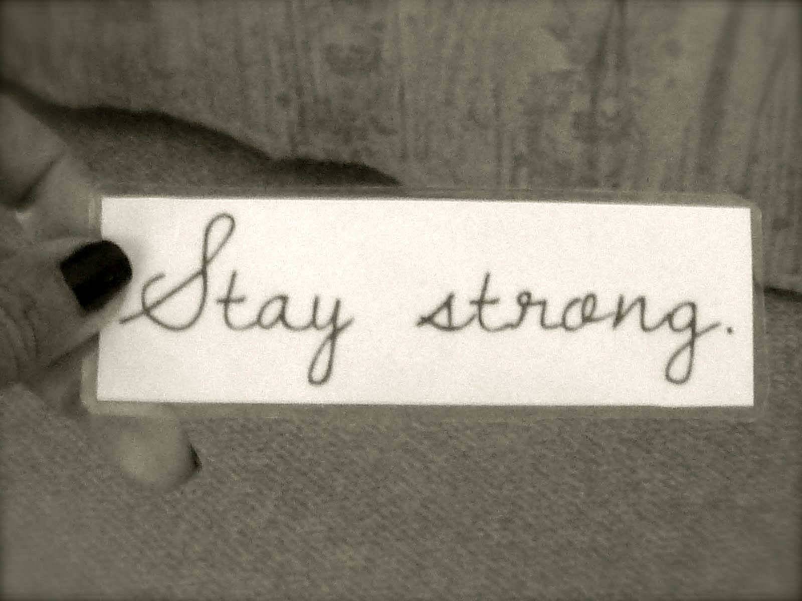 Are you my weak??? or strong???