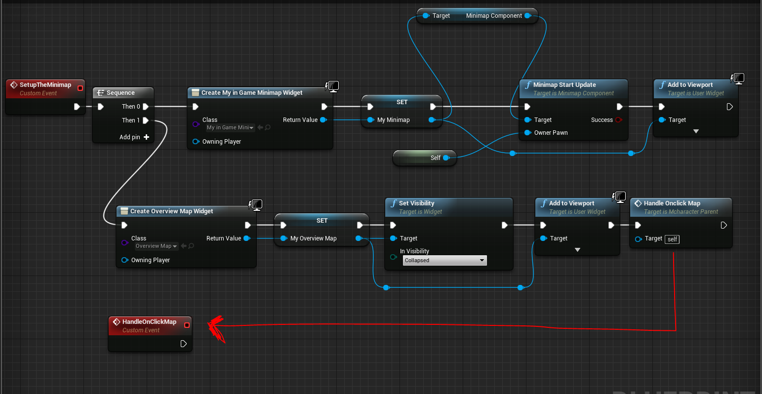 UE4 UMG Minimap - How To Make an Overview Map