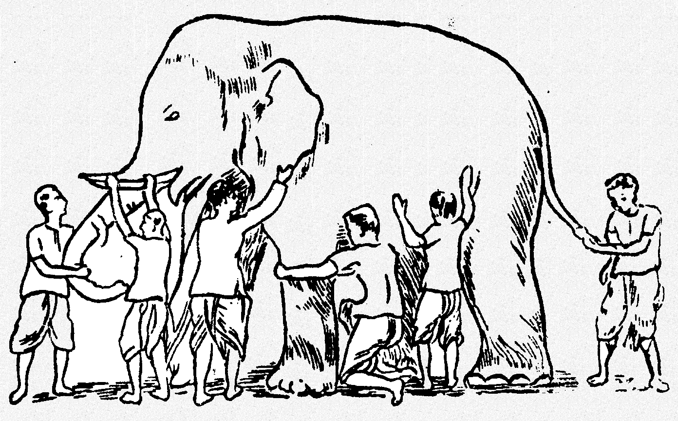 GURURAJ.N.: Elephant and the Blind Men