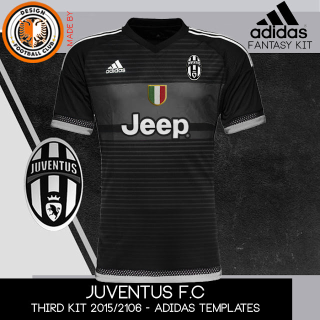 Design Football Club: Juventus - Adidas 2015/2016
