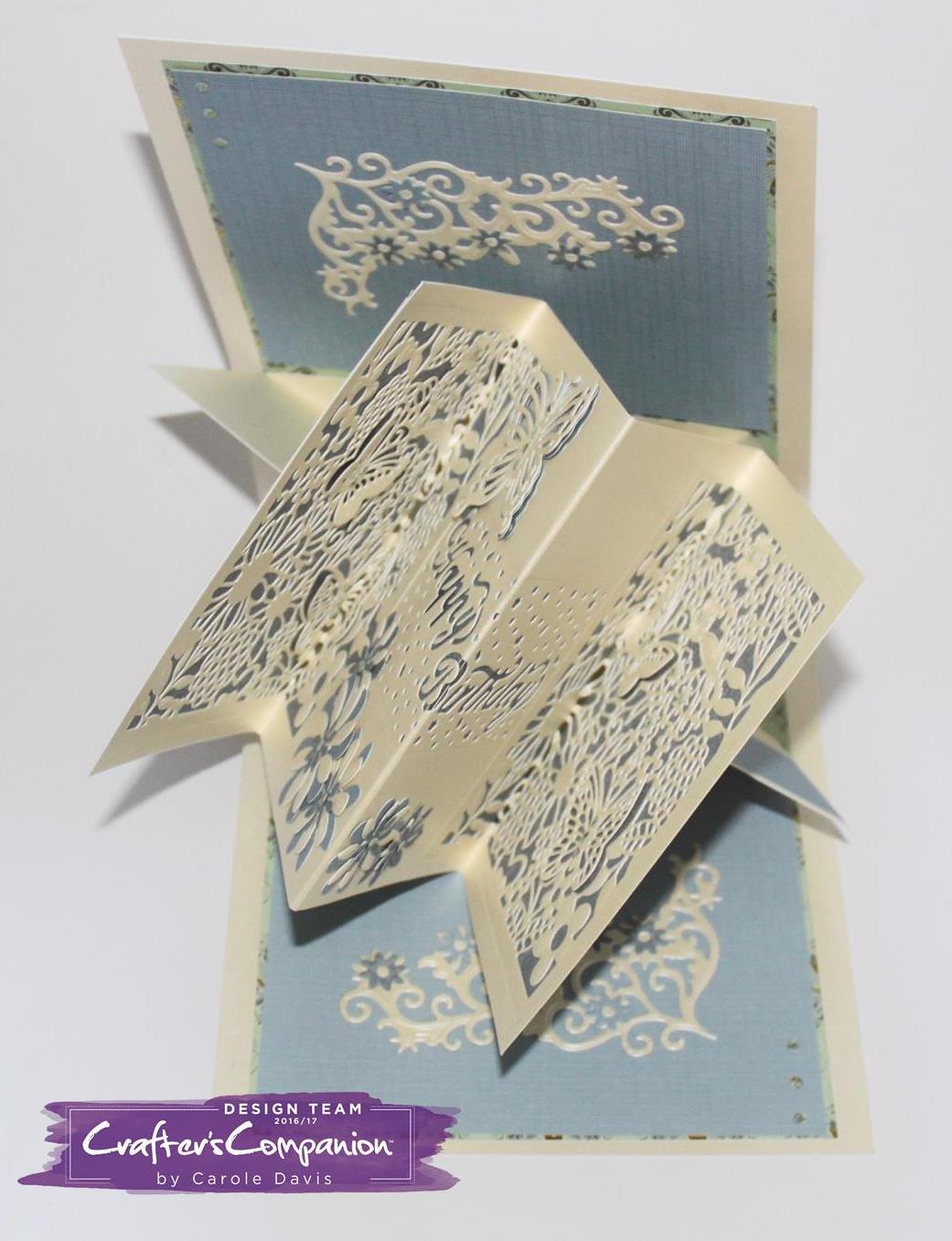 Papercraft by Carole!: Twist and Turn Pop Out Card.