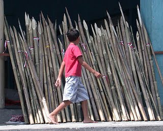 BOXER KEDUT: khairul fahmi dan bebuluh runcing.