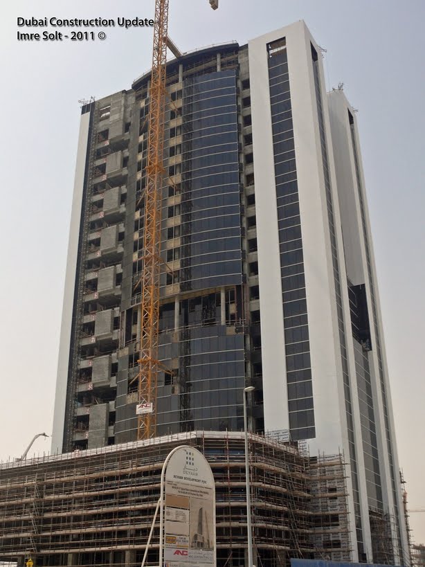 Dubai Constructions Update by Imre Solt: Fifty One Business Bay Tower ...