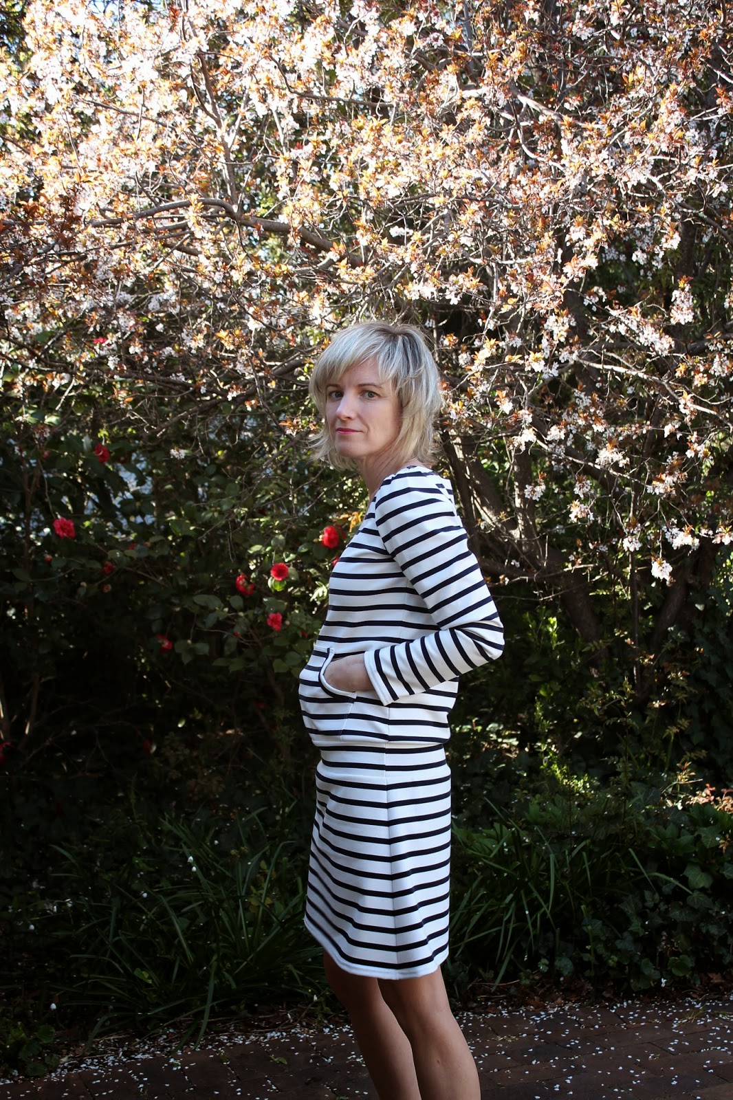 top notch: FINISHED! A stripey spring skippy dress