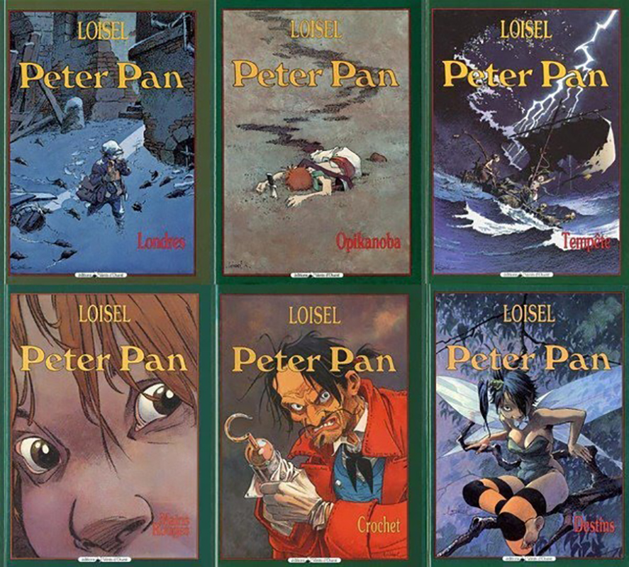 Júralo por mi: PETER PAN, UN COMIC REALIZADO POR LOISEL Y PUBLICADO POR ...