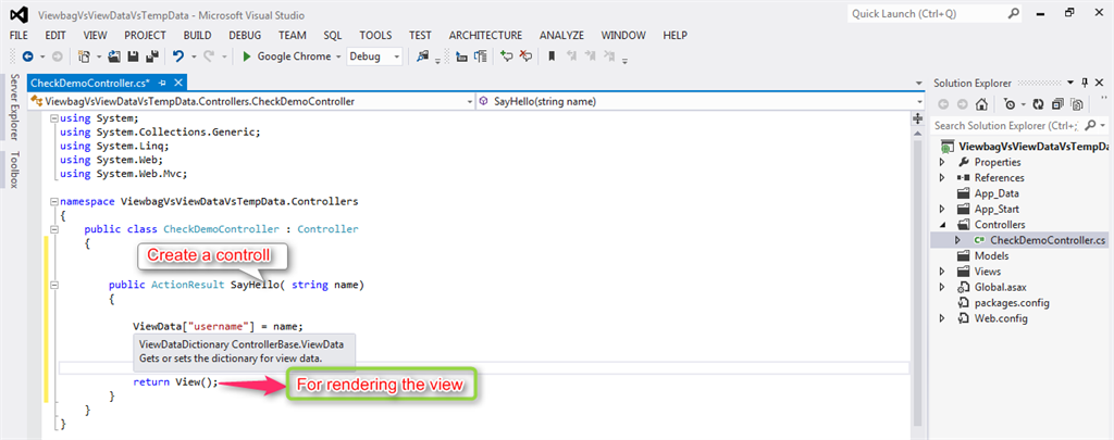 Viewbag Vs Viewdata Vs Tempdata Dot Net Techpoint