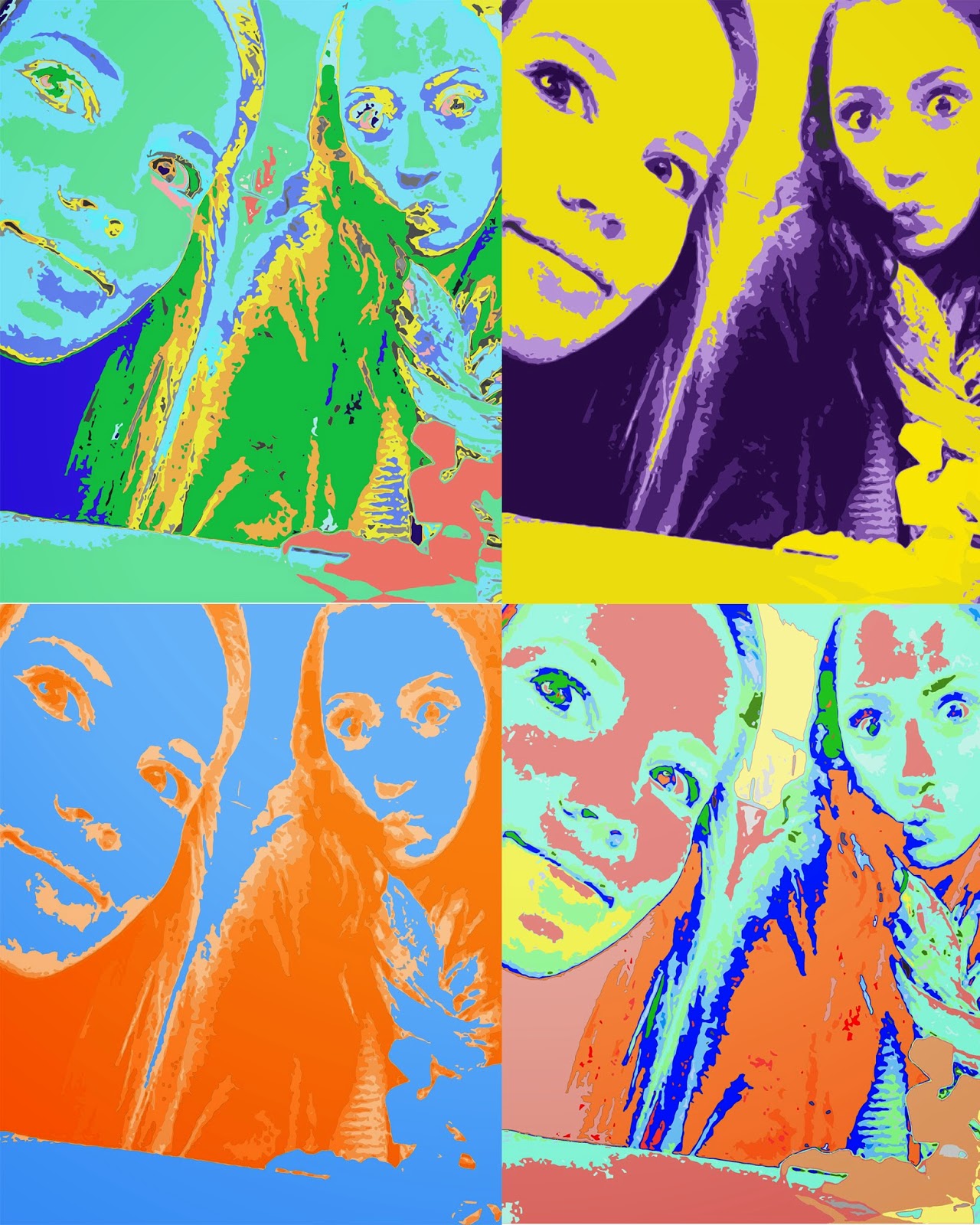 Miss Cabral's BHS Artists: Digital Imaging 1: POP Art Portrait