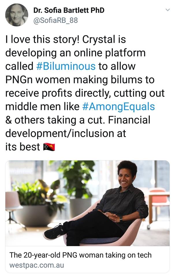 Kaulga's Travel Diary: BILUMS ON THE WORLD MARKET!! - Young Papua New ...