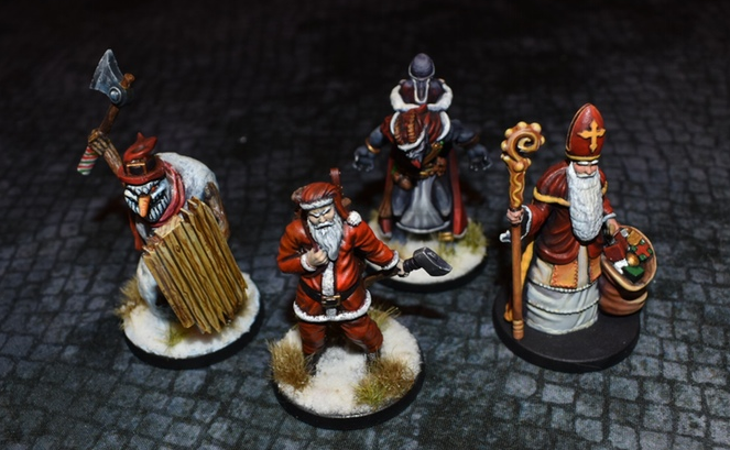 Gaming with the Gnomies: (Kickstarter) War in Christmas Village Miniatures