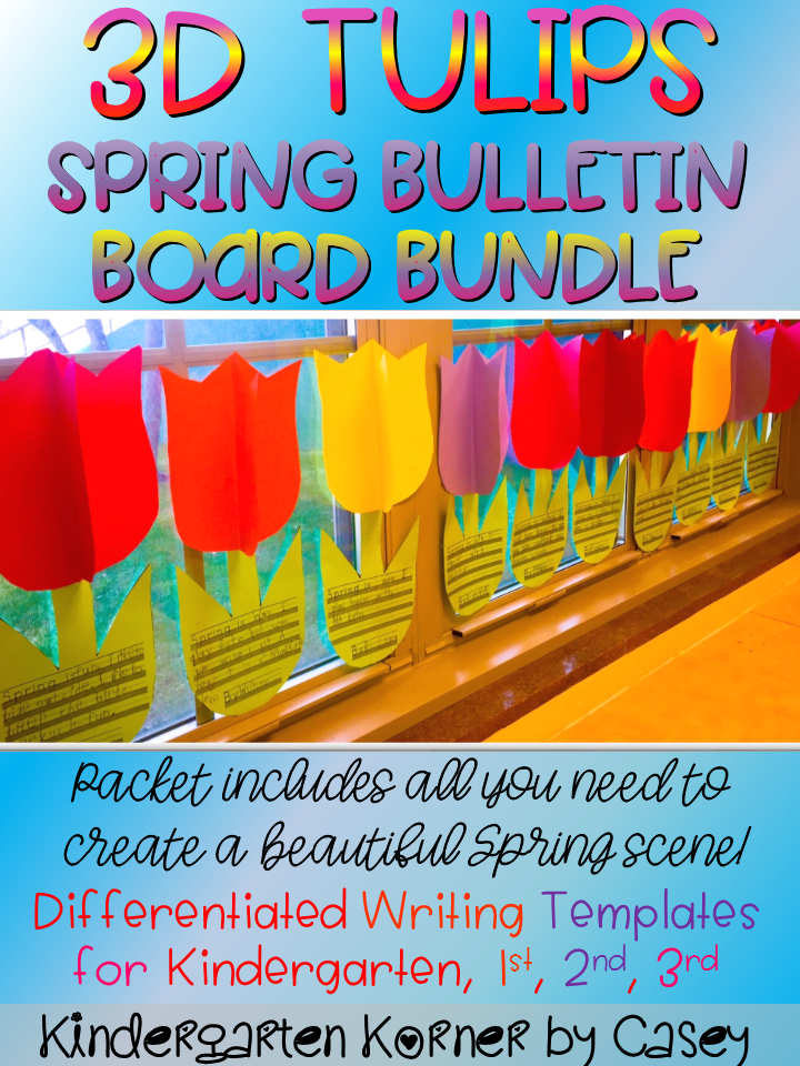 Spring Activities for Kindergarten and 1st Grade - Kindergarten Korner ...