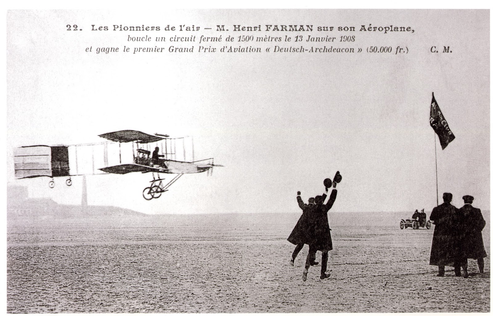 Early French Flight: Henry Farman 13 January 1908