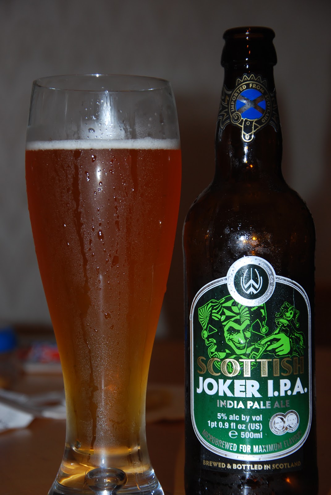 ManDrinksBeer: Scottish Joker IPA