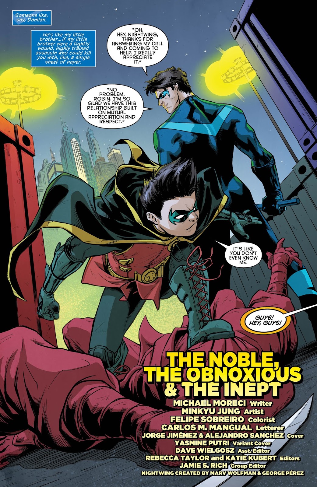 Nightwing Vs Arsenal