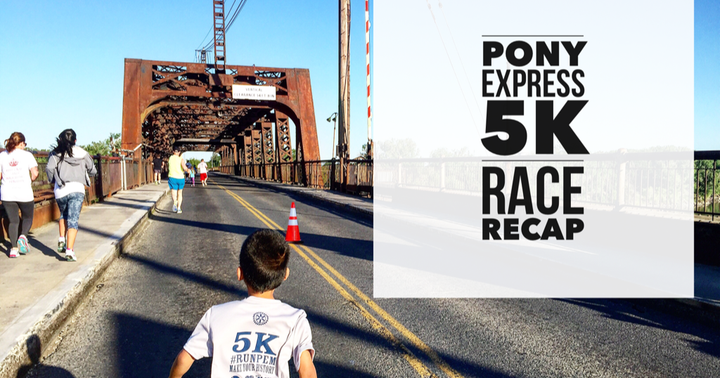 Run-Hike-Play: Pony Express 5K with 6 Year Old Race Recap