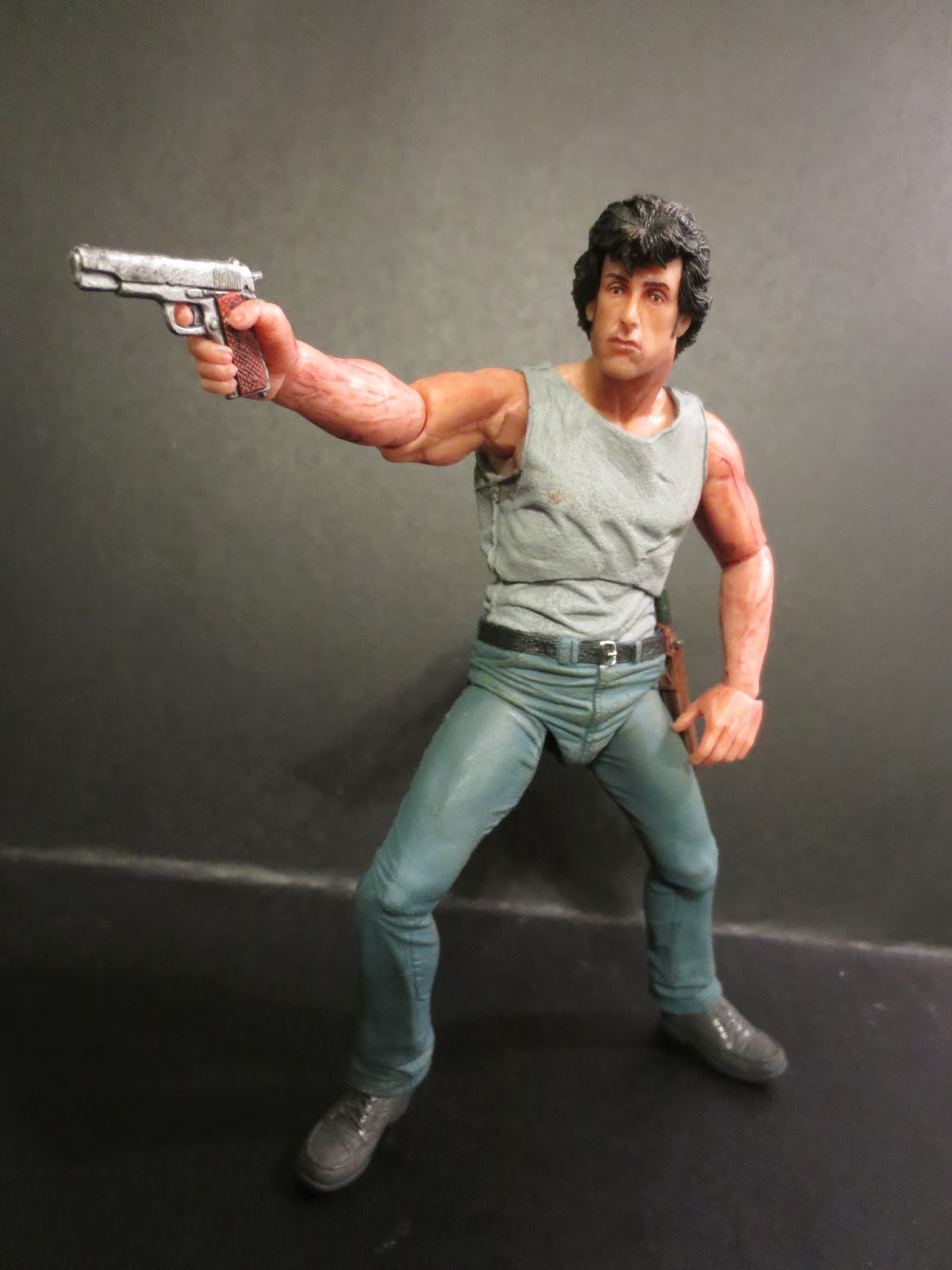 Action Figure Review: John Rambo (Survival Version) From Rambo By NECA ...