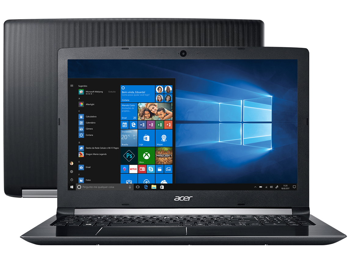 Notebook Acer Aspire 5 A515-51G-C97B é bom? Serve para jogos? Compensa ...