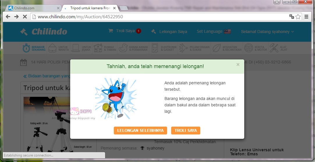 Primadona Hello Kitty : The Hello Kitty Bride Says: : :: Cara beli/bida ...