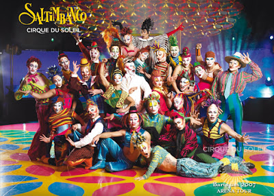 Gaga Down Under: Cirque du soleil....SALTIMBANCO