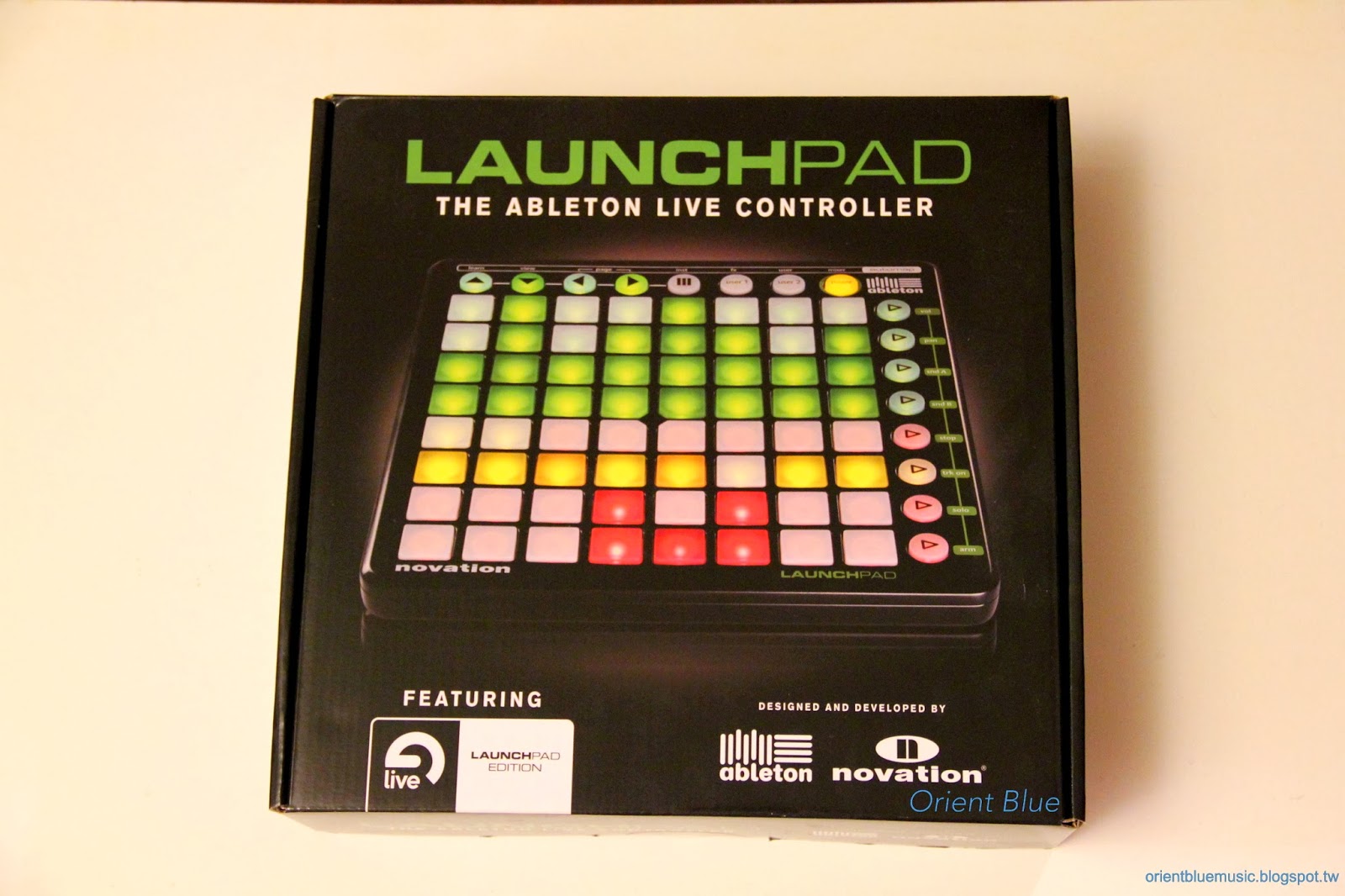 Orient Blue Music: Novation LaunchPad Unboxing & Comparison with the ...