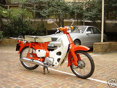 sepeda motor antik surabaya: motor antik honda super cub 50