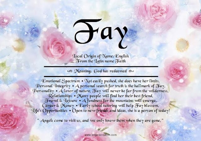 Fay | Unique Names