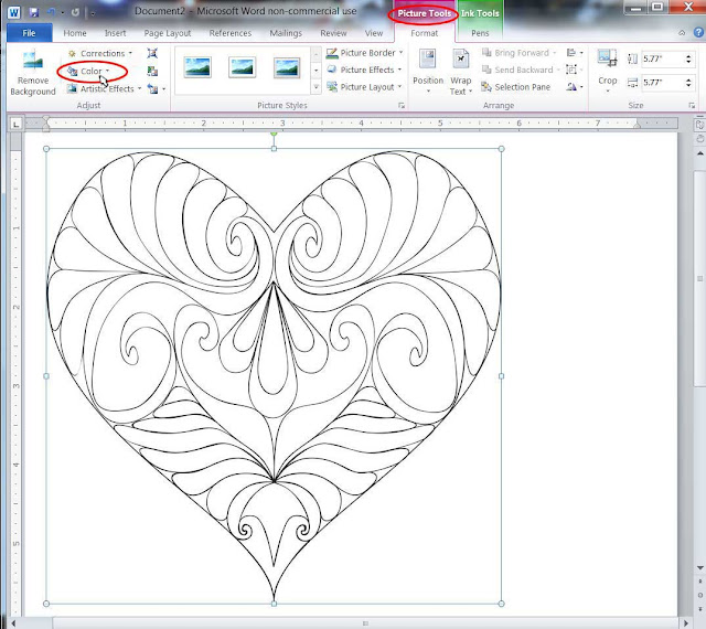 Spectacular Printable: Coloring of Digital Stamps - Tutorial