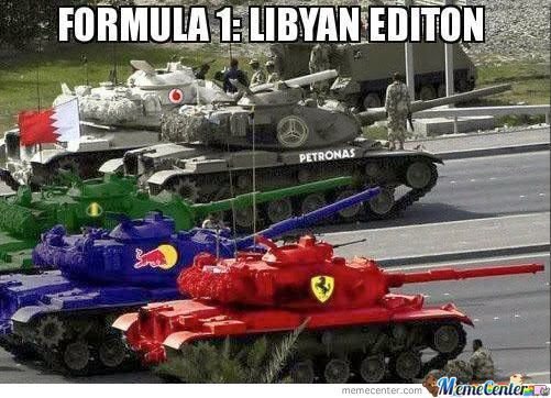 WELCOME: formula 1 libyan edition