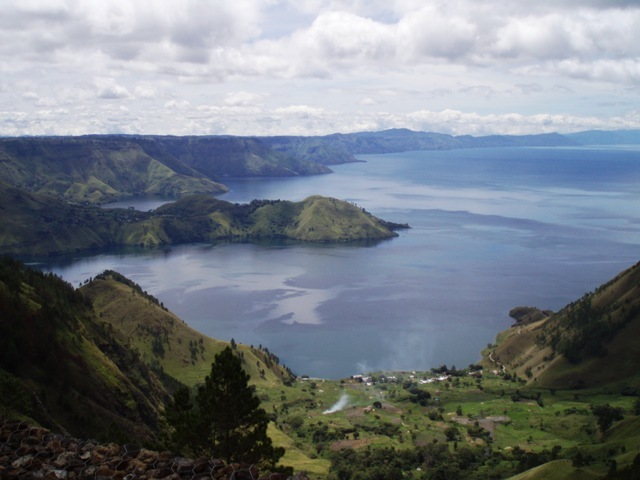 The beauty of Lake Toba