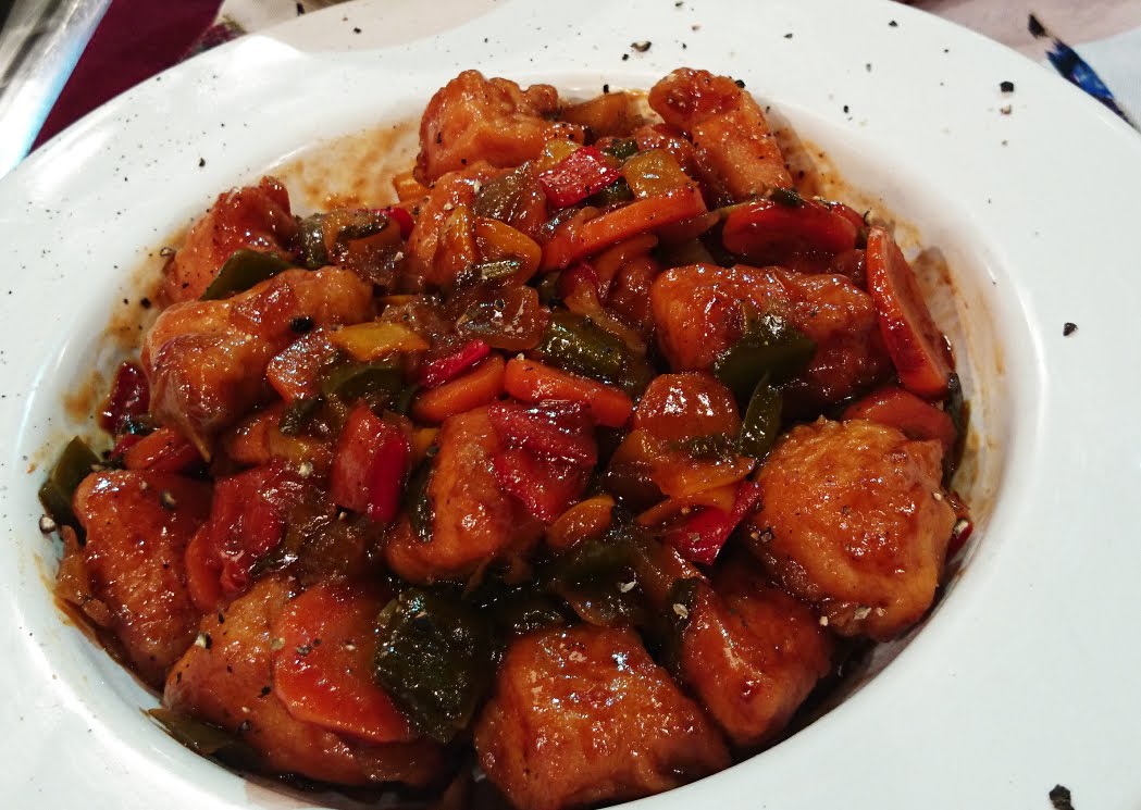 HONDURAS CON SABOR MEDITERRANEO: PECHUGAS DE POLLO EN SALSA AGRIDULCE A ...