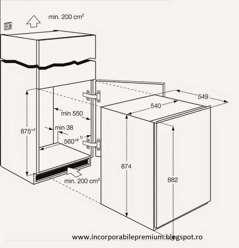Frigider incorporabil cu volum mare...mit sau realitate | Incorporabile ...