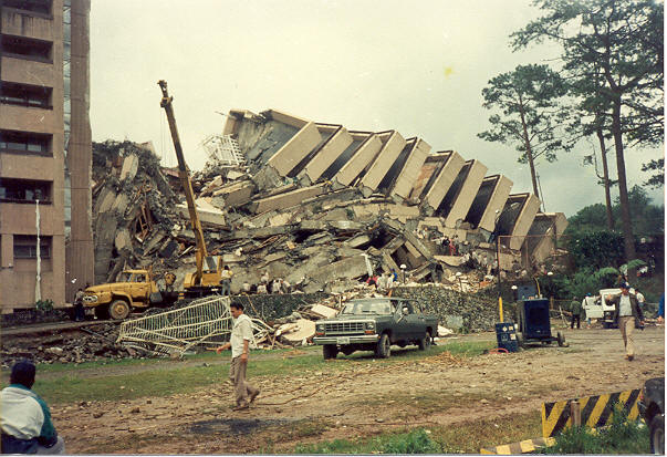 NATURAL DISASTER: 1990 Luzon earthquake