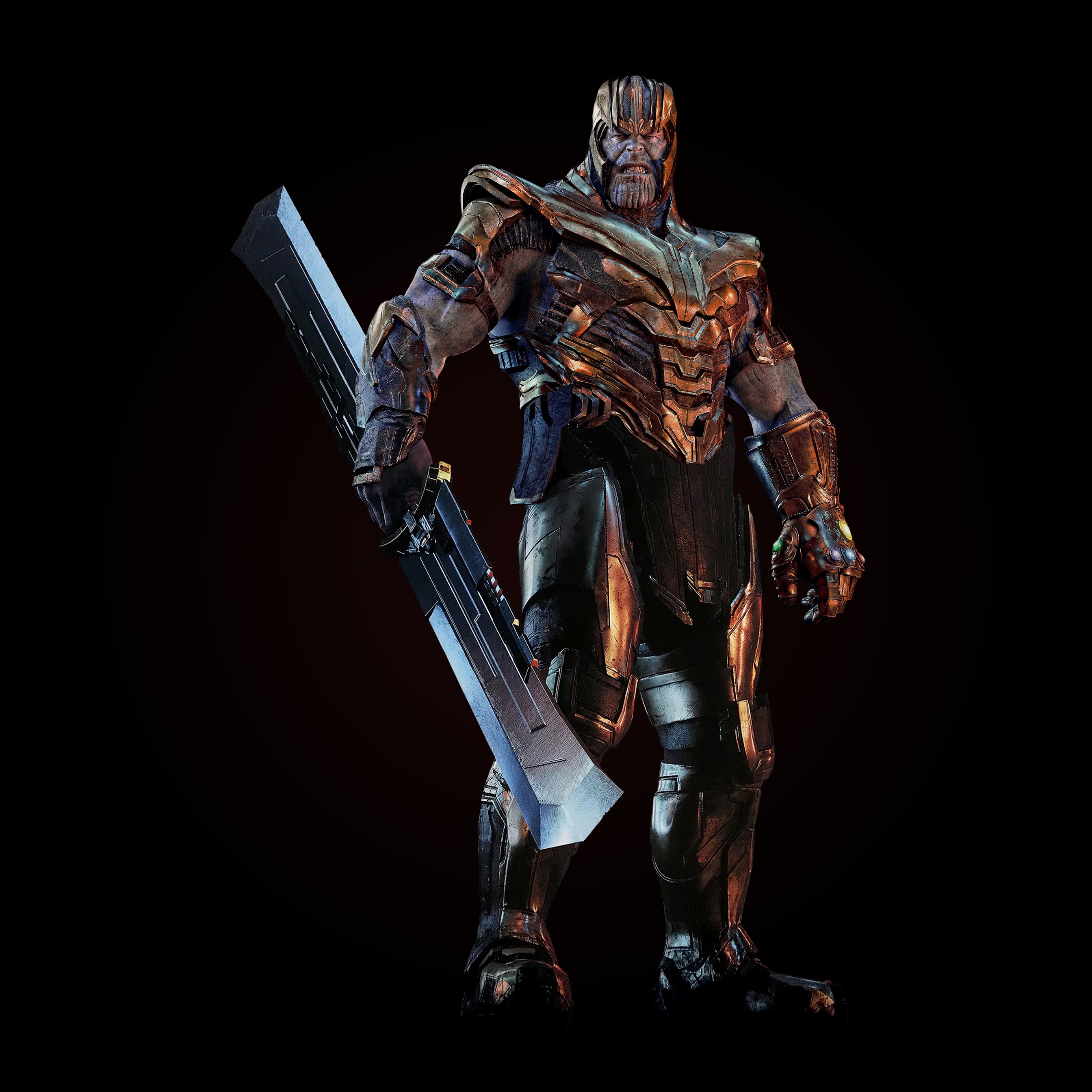 Avengers: Endgame, Thanos, Weapon, 8K, #151 Wallpaper iPhone Phone